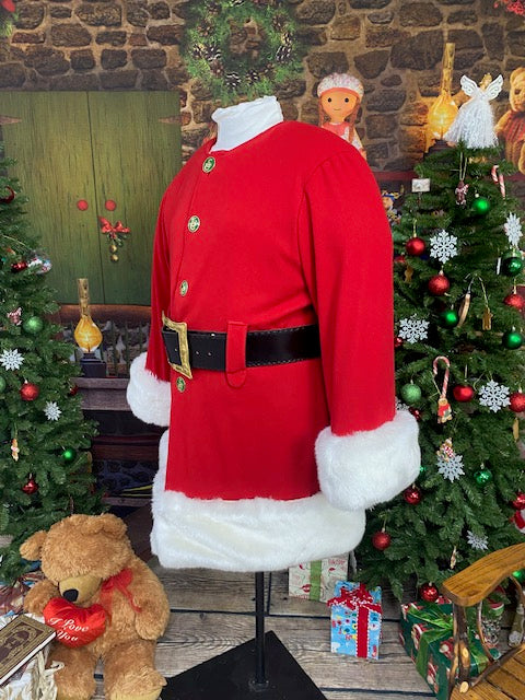 "Cola" Style Professional Santa Claus Jacket - Made-to-Measure – Santa ...